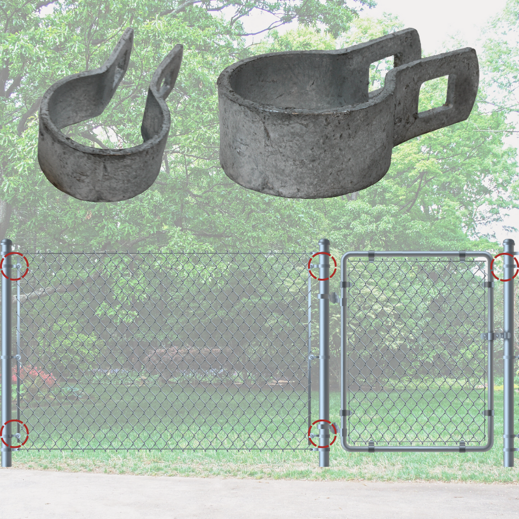 2" Galvanized Steel End Band [14 Gauge] – America's Fence Store