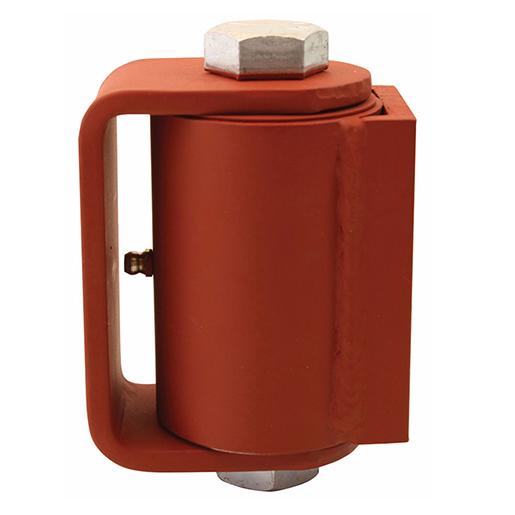 LiftMaster Heavy Duty Roller Cage Bearing Hinge - Flat Mount, Both Sid ...