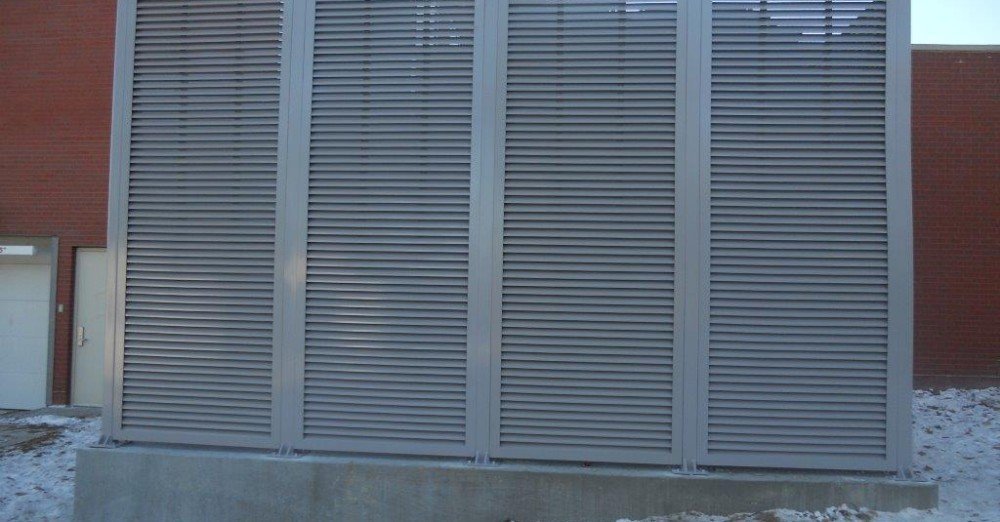 Horizontal Louver Panel – America's Fence Store