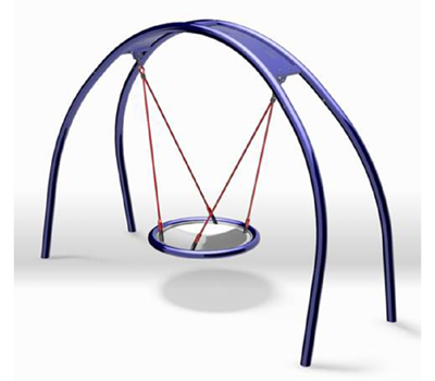 Single Orb Swing – America's Fence Store