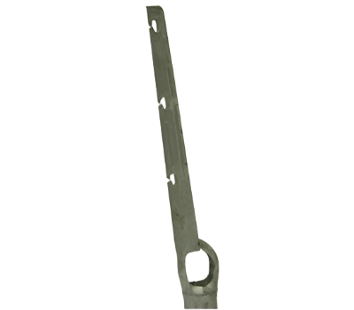 2" x 1-5/8" Vertical 3 Strand Barb Wire Arm – America's Fence Store